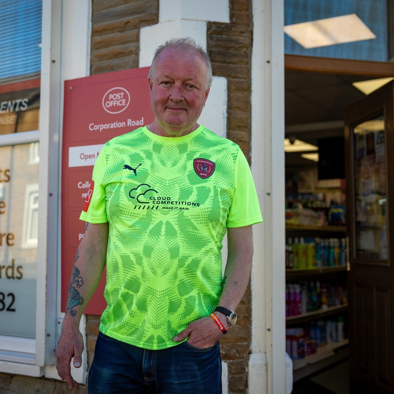 Camiseta Visitante Workington AFC 2025-26