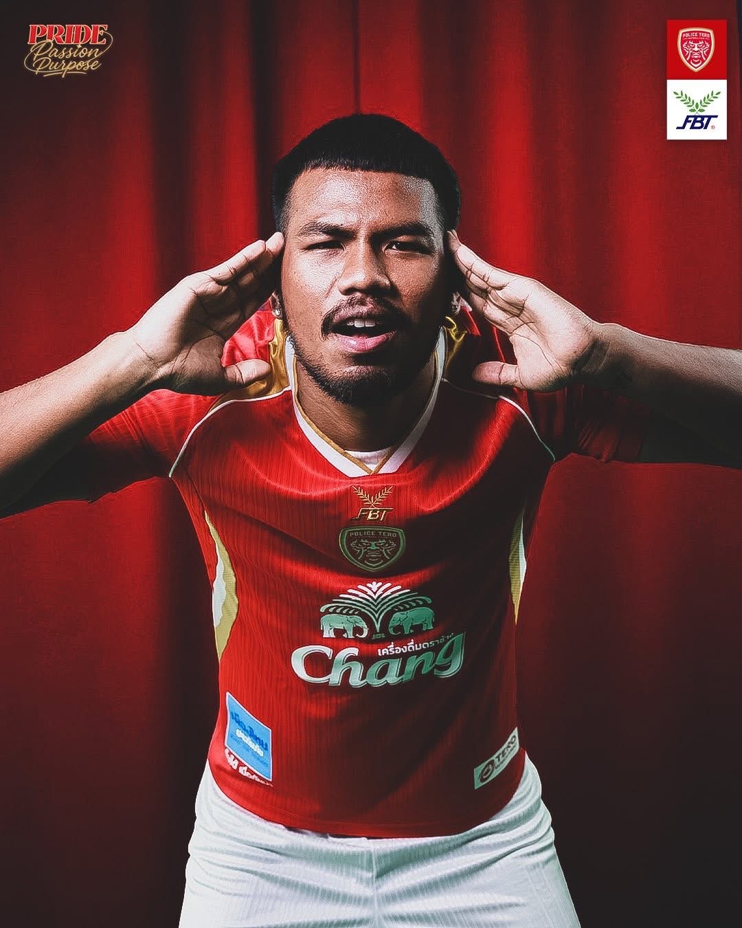 Police Tero FC 2025-26 Heimtrikot