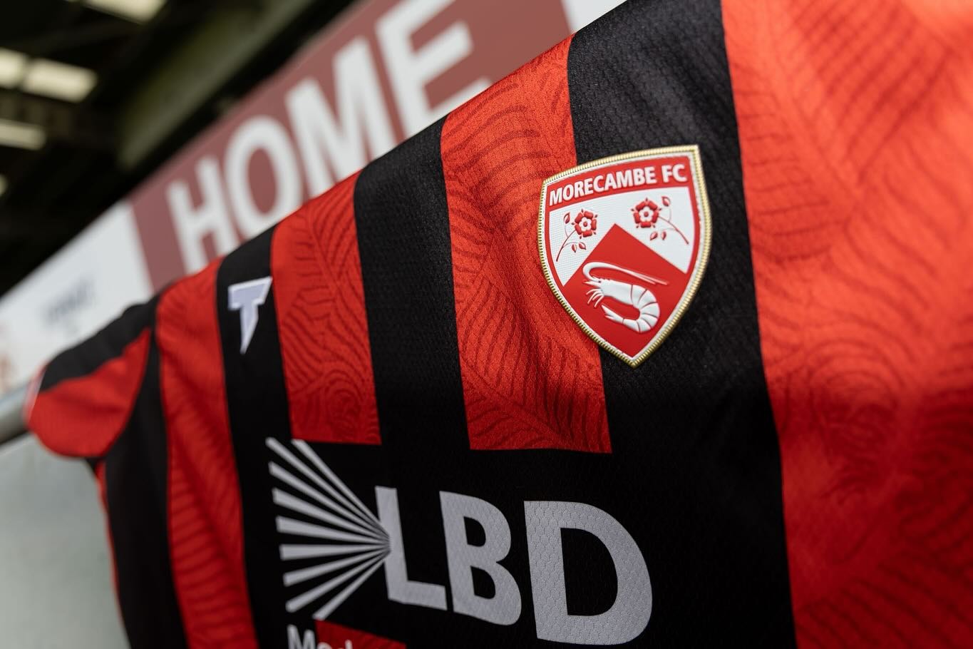 Morecambe 2025-26 Home Kit