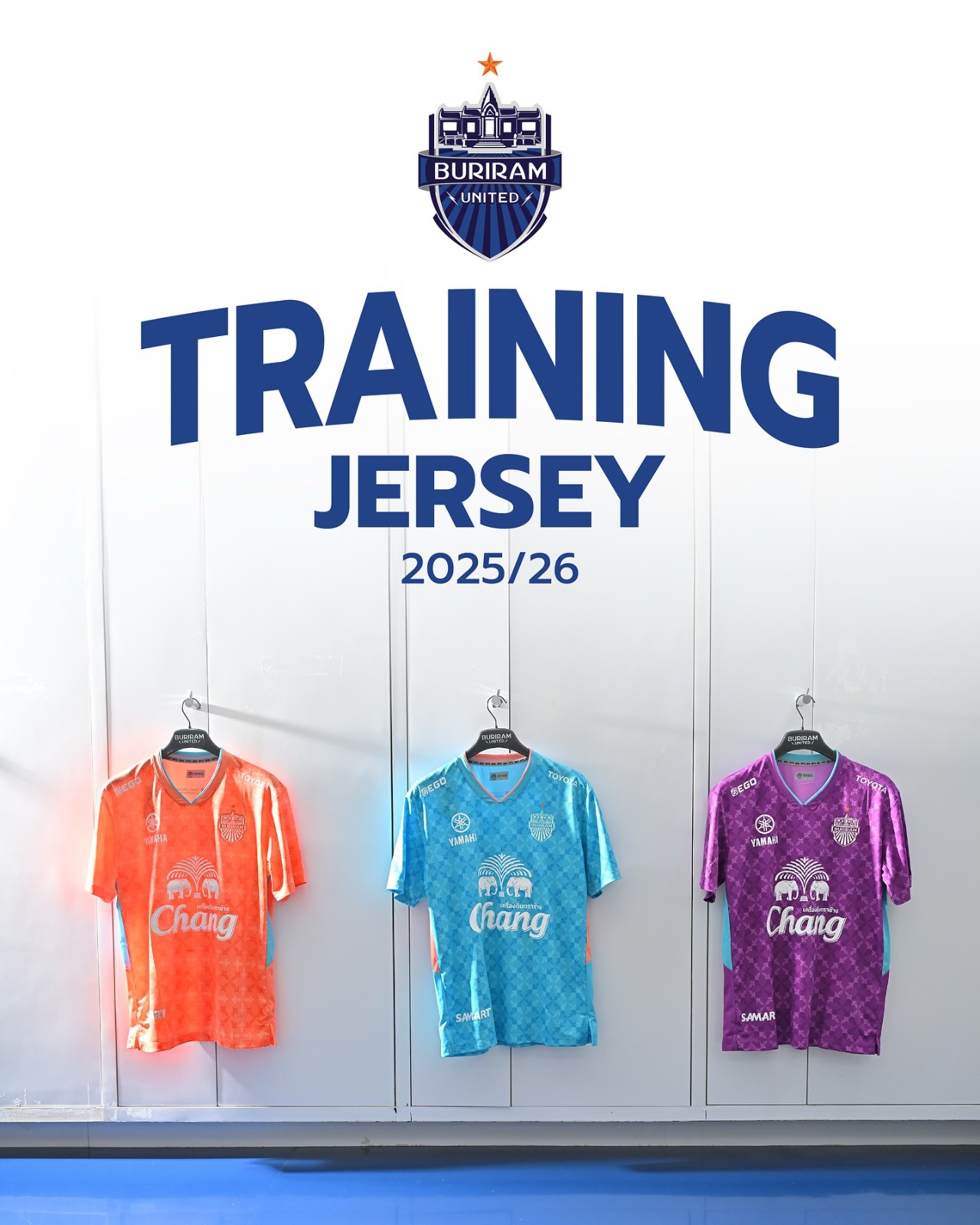 Maillot Formation 3 Buriram United 2025-26