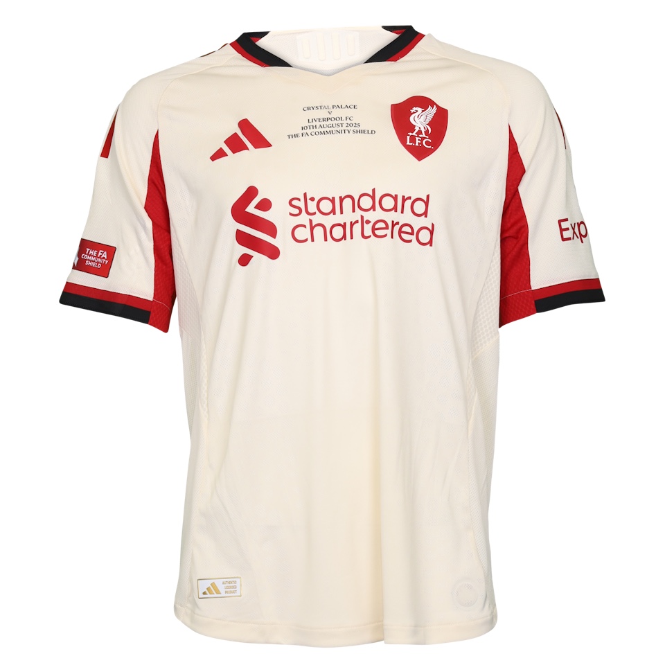 Camisa Community Shield Liverpool FC 2025-26