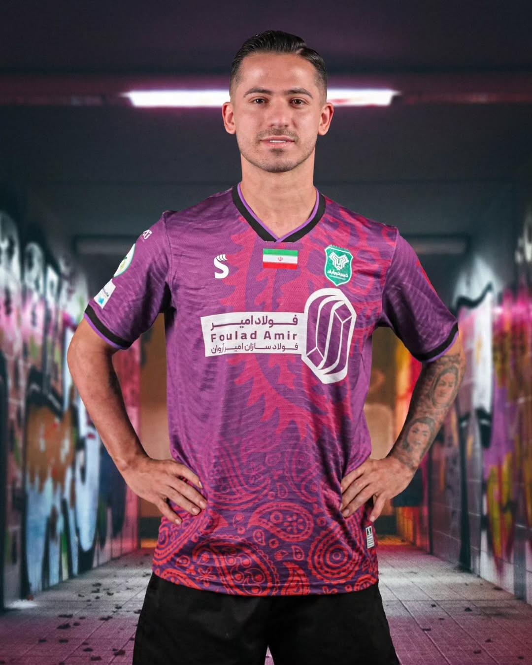 Kheybar Khorramabad 2025-26 Auswärts-Trikot