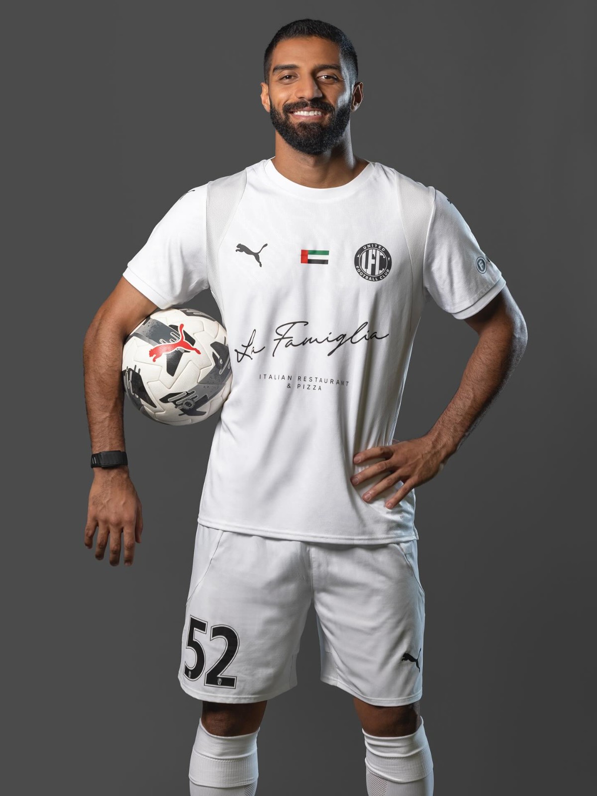 Dubai United 2025-26 Home Kit