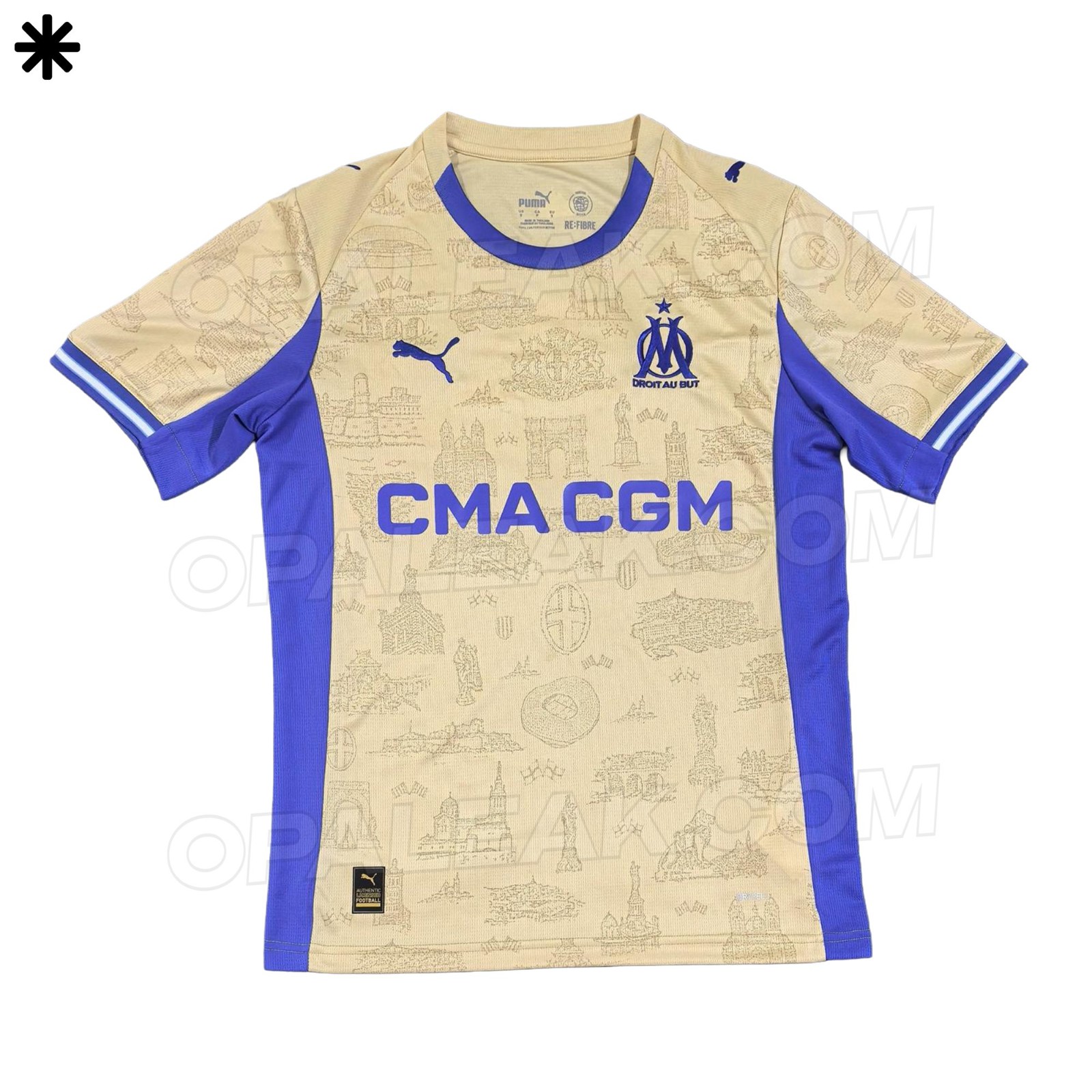 Olympique Marseille 2025-26 Fourth Kit