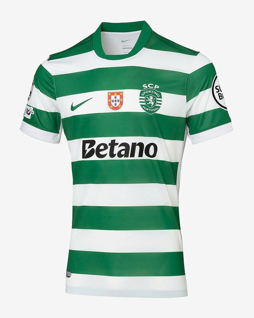 Sporting CP 2025-26 Champions League Heim-Trikot