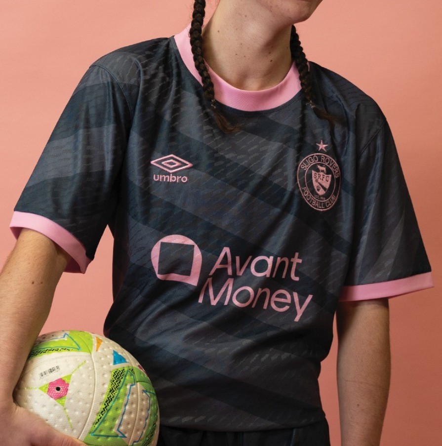 Sligo Rovers 2025 GK Pink October Kit