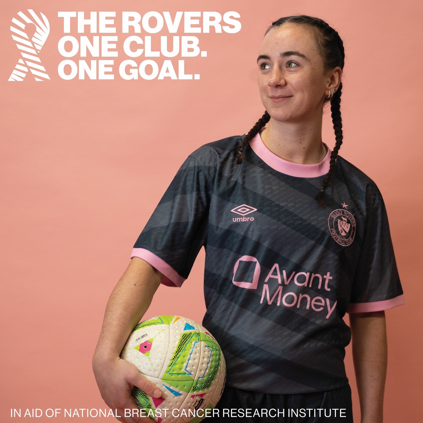 Sligo Rovers 2025 GK Pink October Kit
