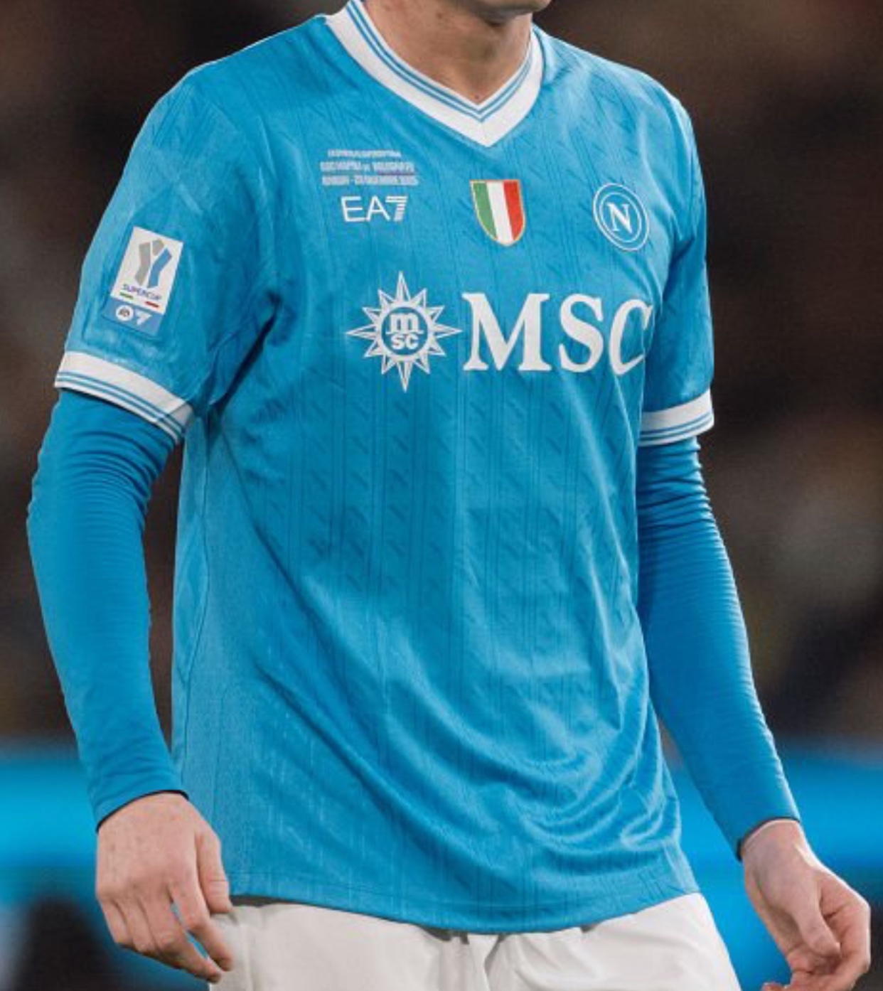 Camisa Supercoppa Italiana SSC Napoli 2025-26