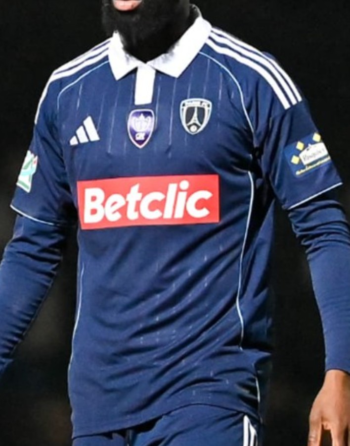Paris FC 2025-26 Coupe de France Home Kit